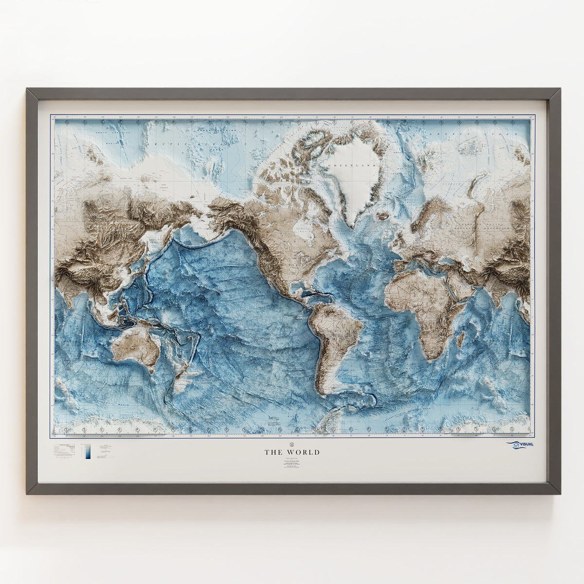 Vintage Topographic Maps – Visual Wall Maps Studio