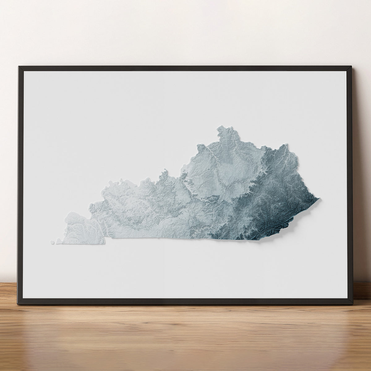 Kentucky Shaded Relief – Visual Wall Maps Studio