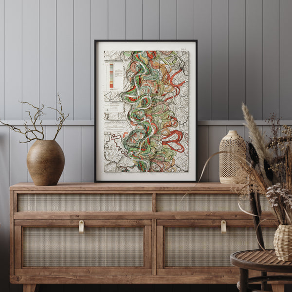 Mississippi River Meander Belt (c.1944) Plate 22 Sheet 7 – Visual Wall ...