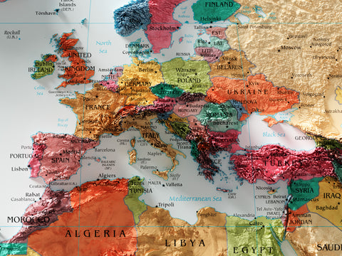 WORLD MAPS – Visual Wall Maps Studio