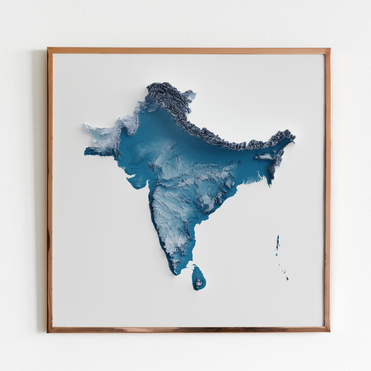 Indian Sub Continent \ South Asia Shaded Relief (5 Variations) – Visual ...