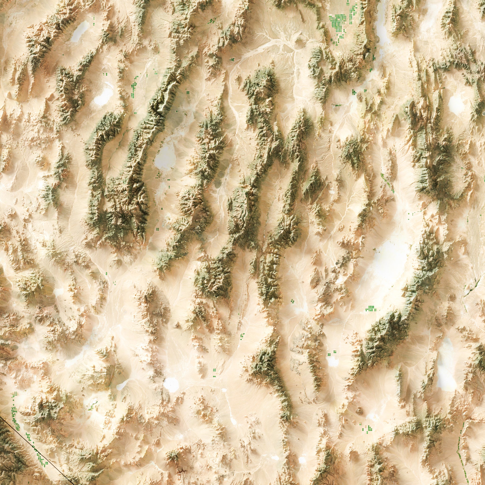 Nevada Imagery Shaded Relief – Visual Wall Maps Studio